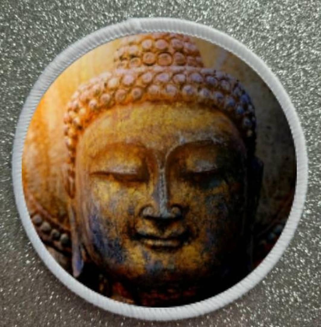 3 Inch Buddha Patch Badge - Etsy