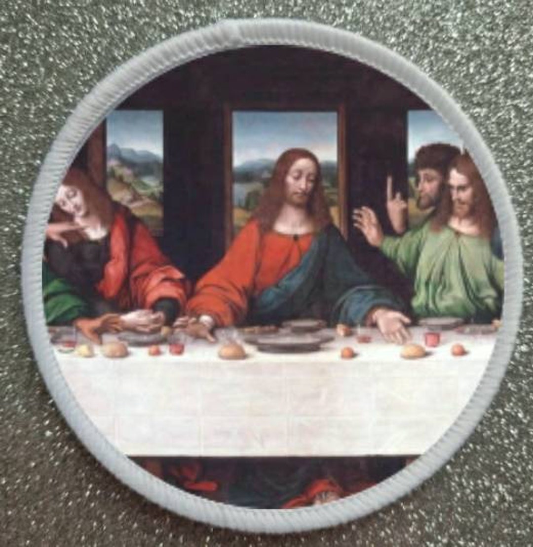 3 Inch the Last Supper Jesus Patch Badge - Etsy