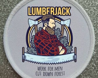 Lumberjack Badge - Etsy