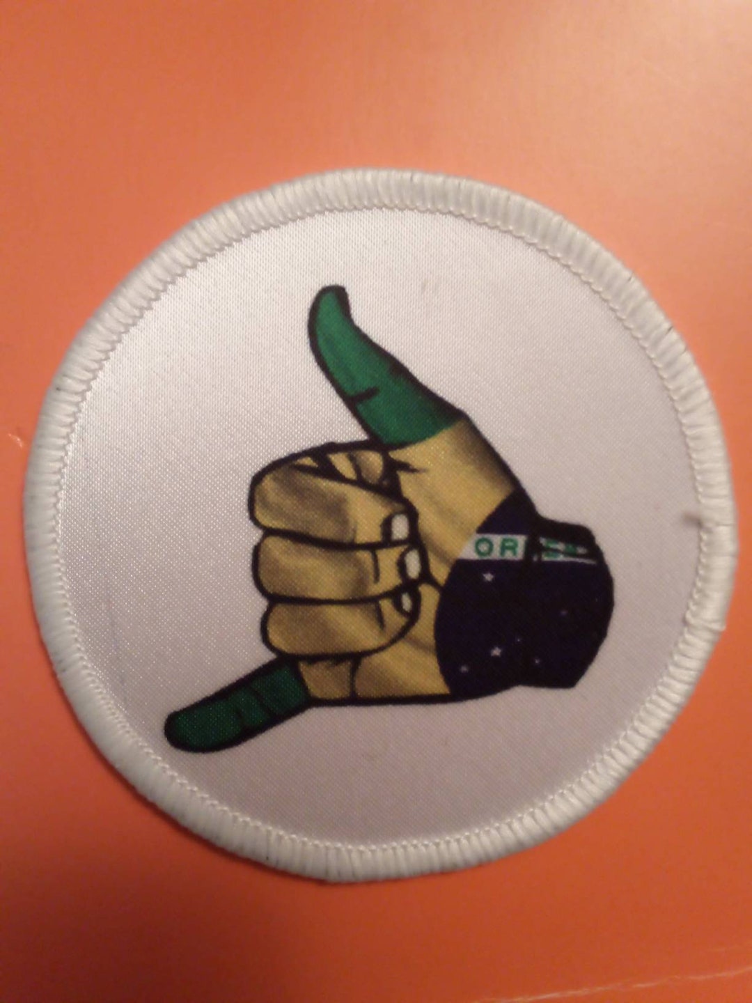 Brazilian Jiu-jitsu BJJ Shaka Hand (badge) 8cm Gi Patch Badge - Etsy