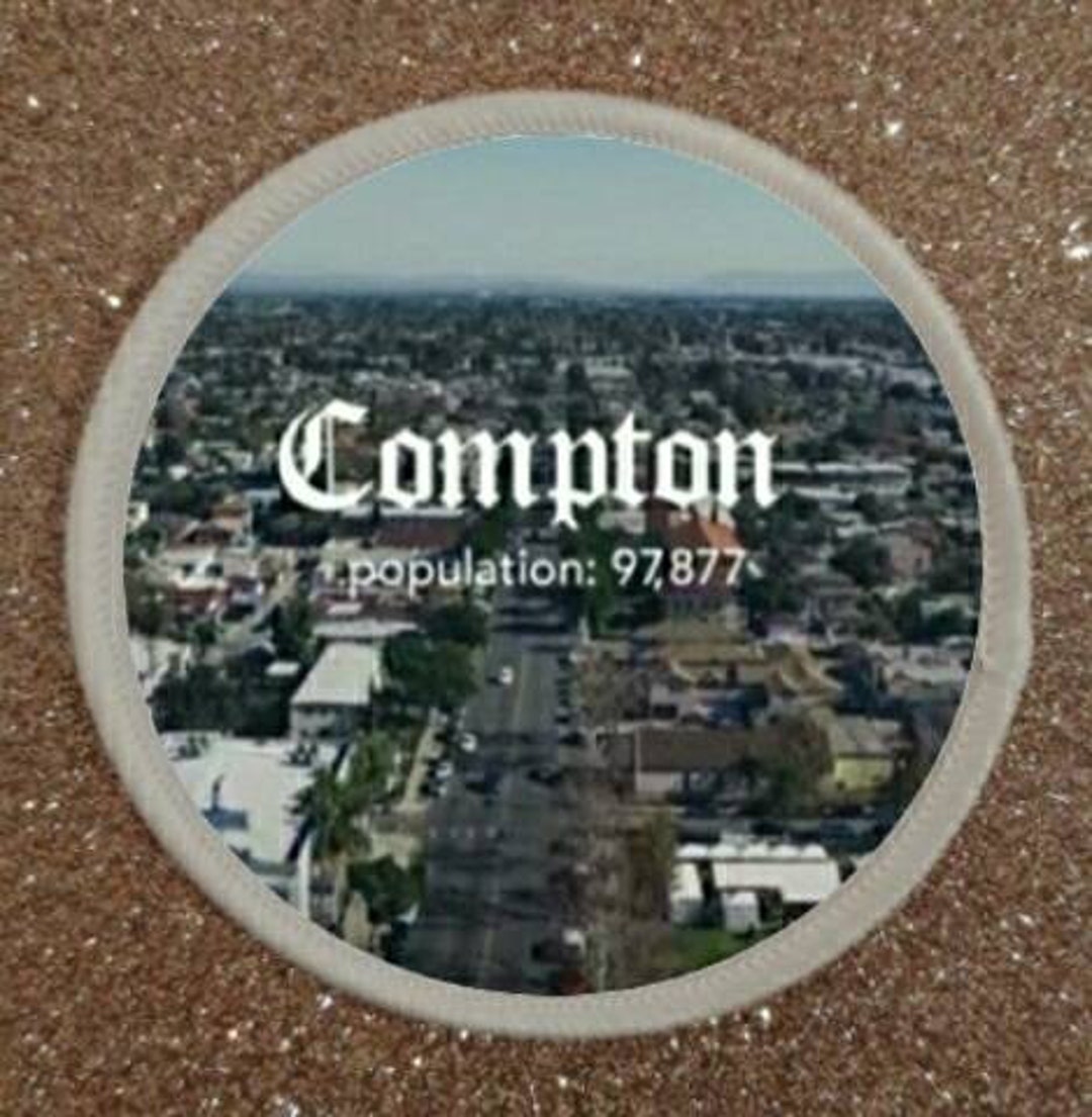 3 Inch Compton USA Patch Badge - Etsy