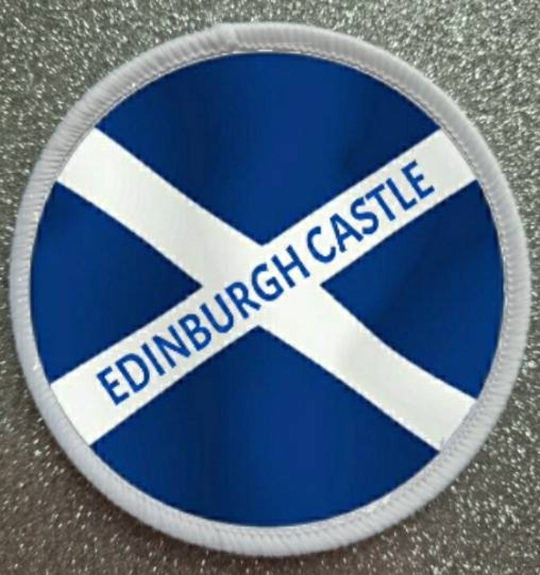 Edinburgh Castle Scotland 3 Inch Patch Badge - Etsy