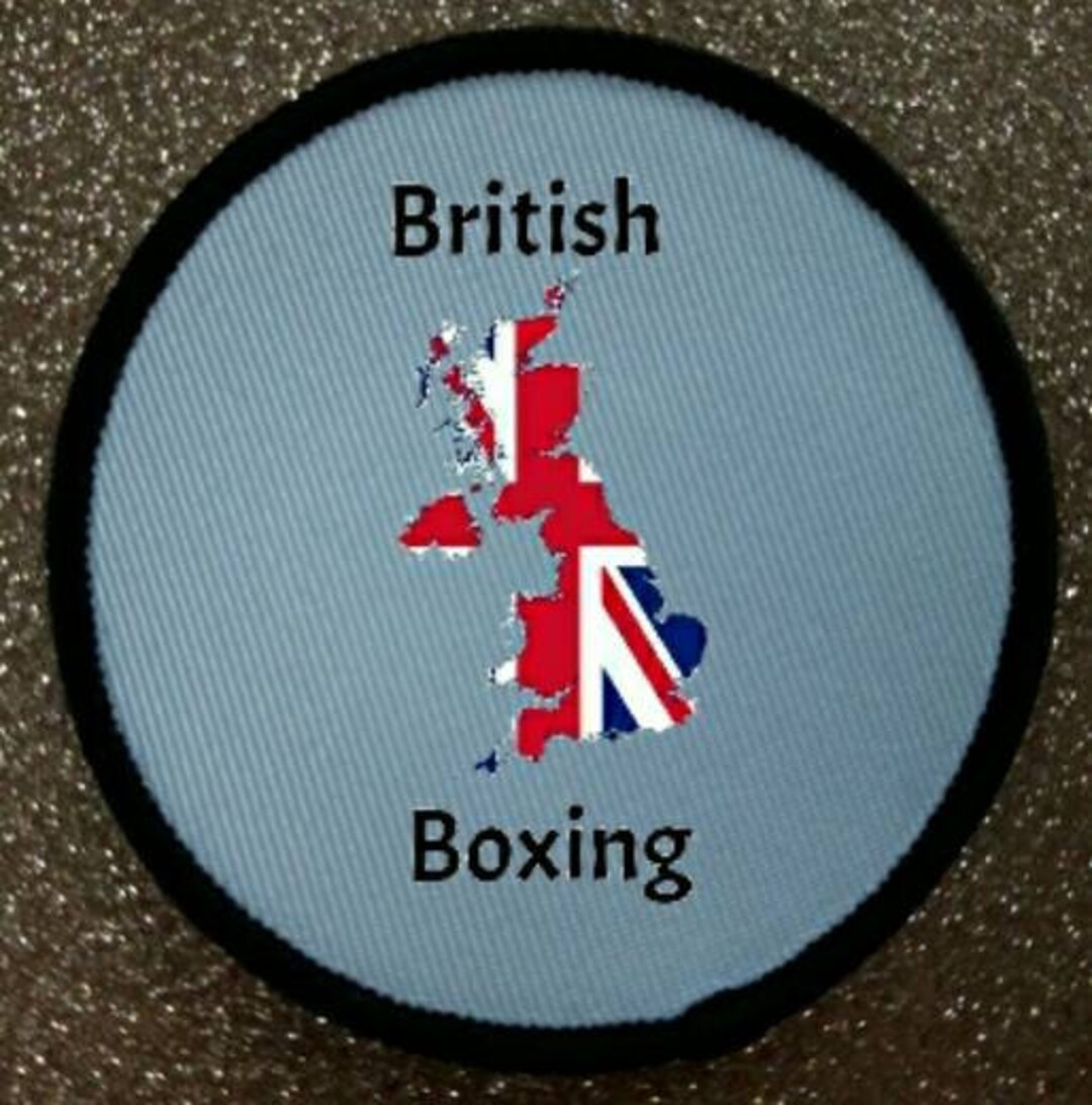 3 Inch British Boxing Patch Badge - Etsy