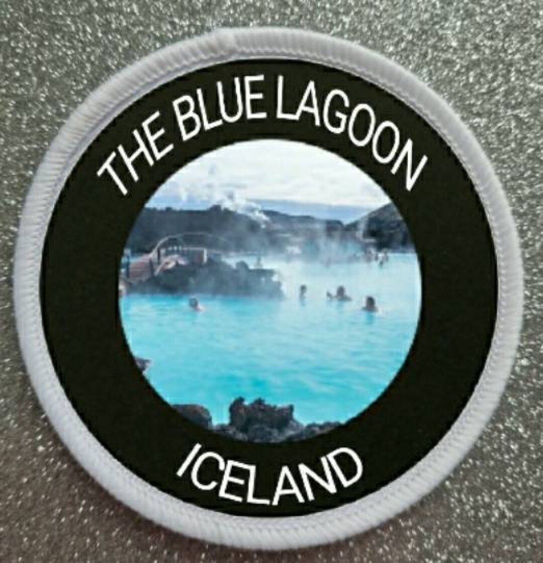 3 Inch the Blue Lagoon Iceland Patch Badge - Etsy