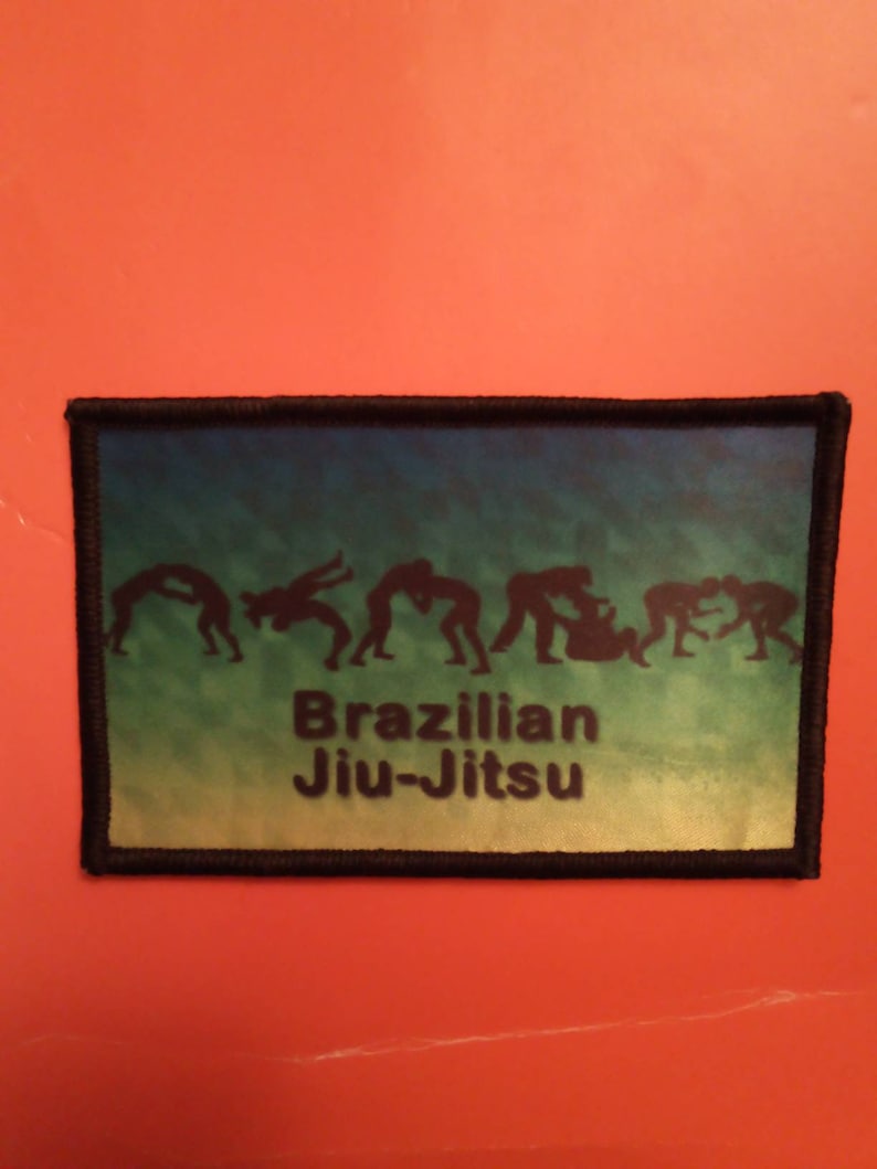 Brazilian Jiu-jitsu BJJ Shaka Hand (badge) 10cm Gi Patch Badge - Etsy
