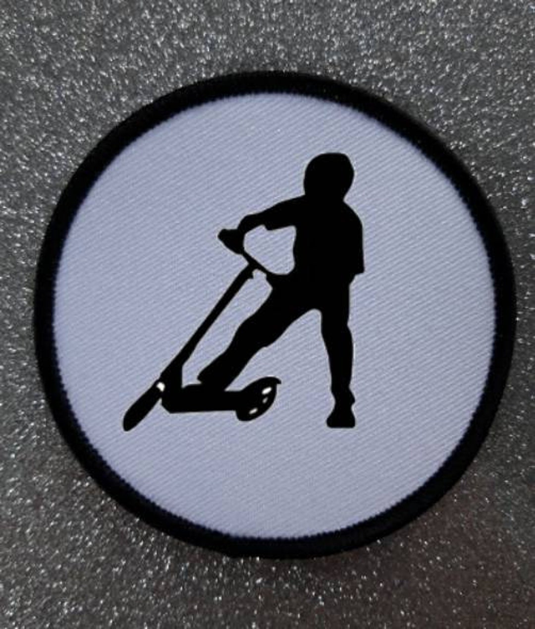 3 Inch Stunt Scooter Rider Patch Badge - Etsy