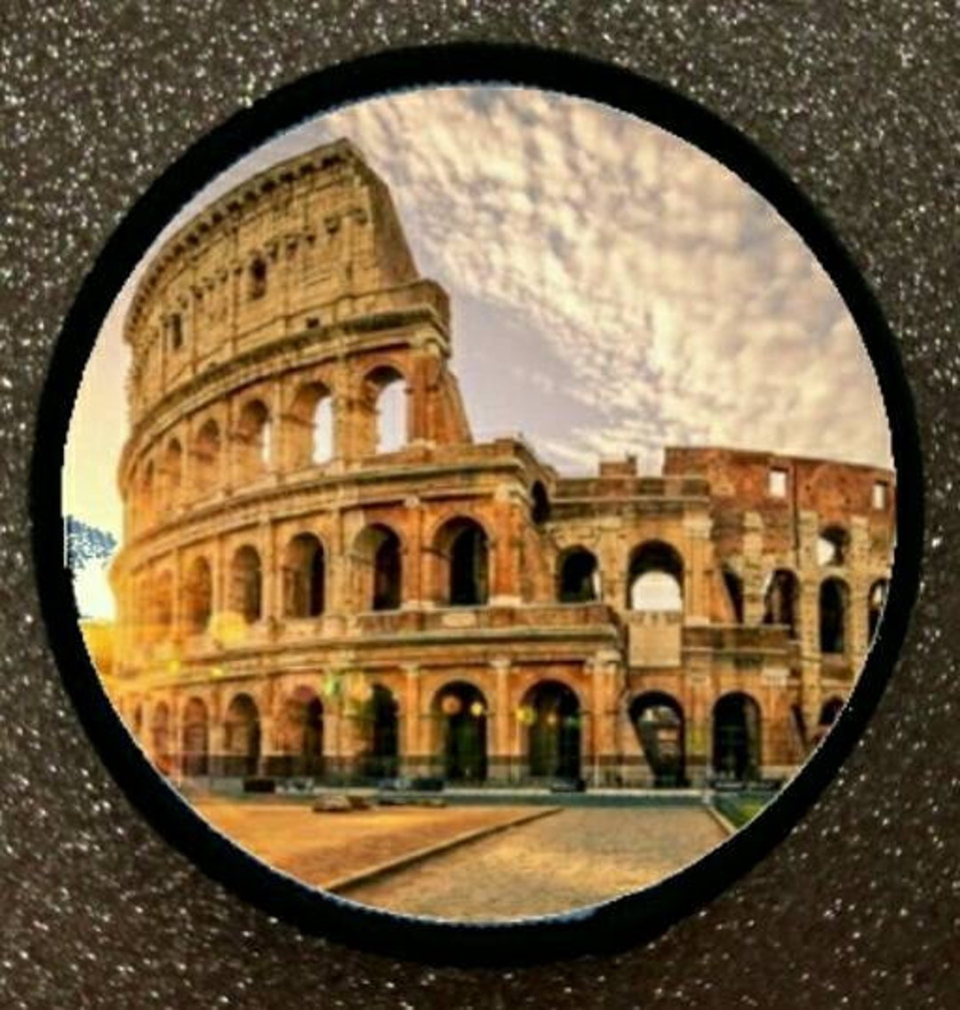 The Colosseum of Rome Italy 3 Inch Patch Badge - Etsy
