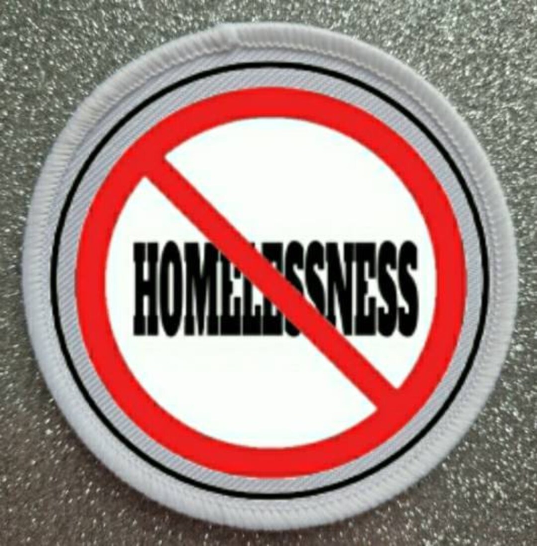 3 Inch Against Homelessness Patch Badge - Etsy