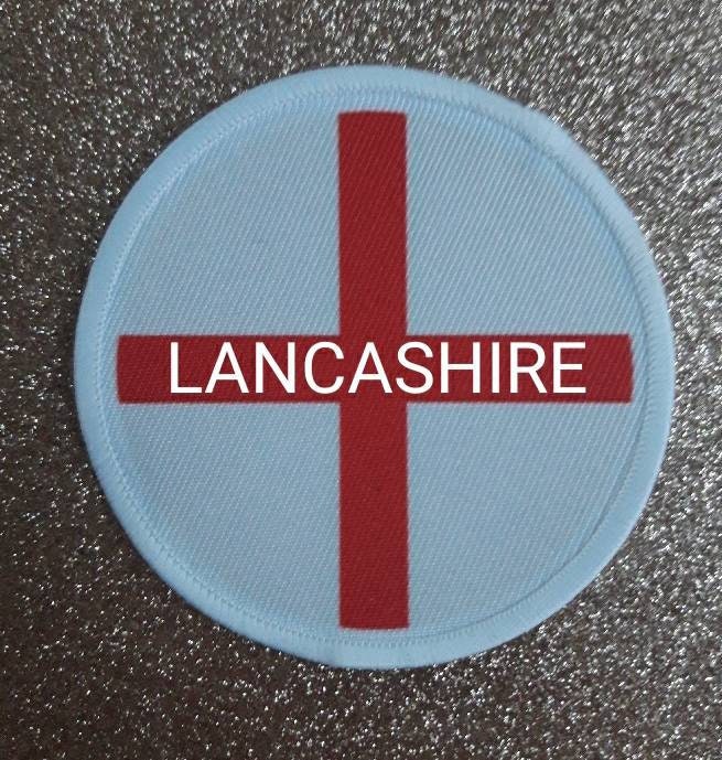 3 Inch Lancashire England Patch Badge - Etsy