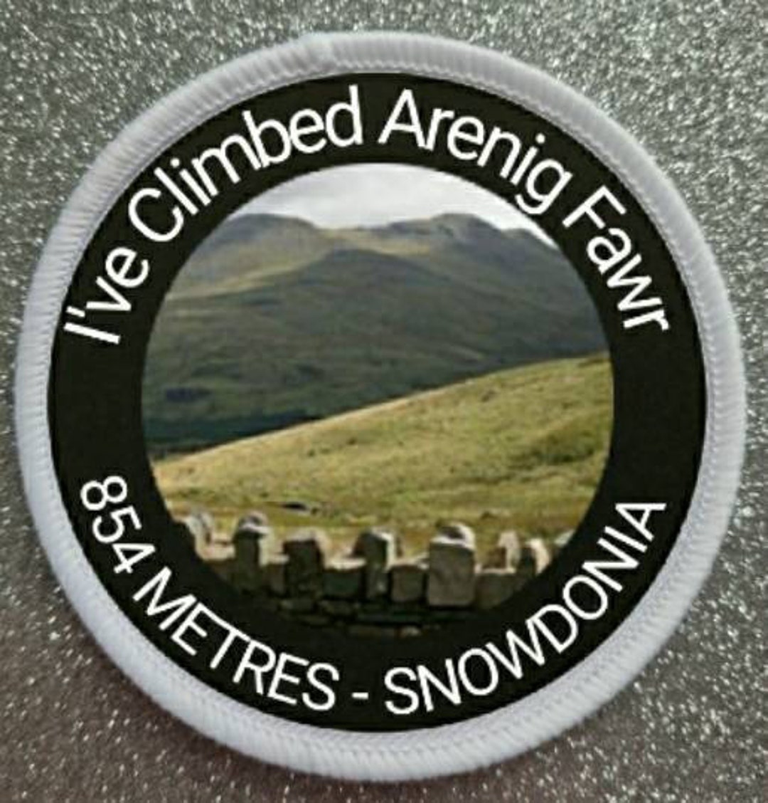 3 Inch Arenig Fawr Snowdonia Patch Badge - Etsy
