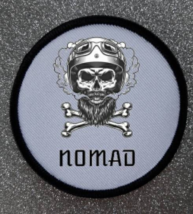 3 Inch Biker Nomad Patch Badge - Etsy