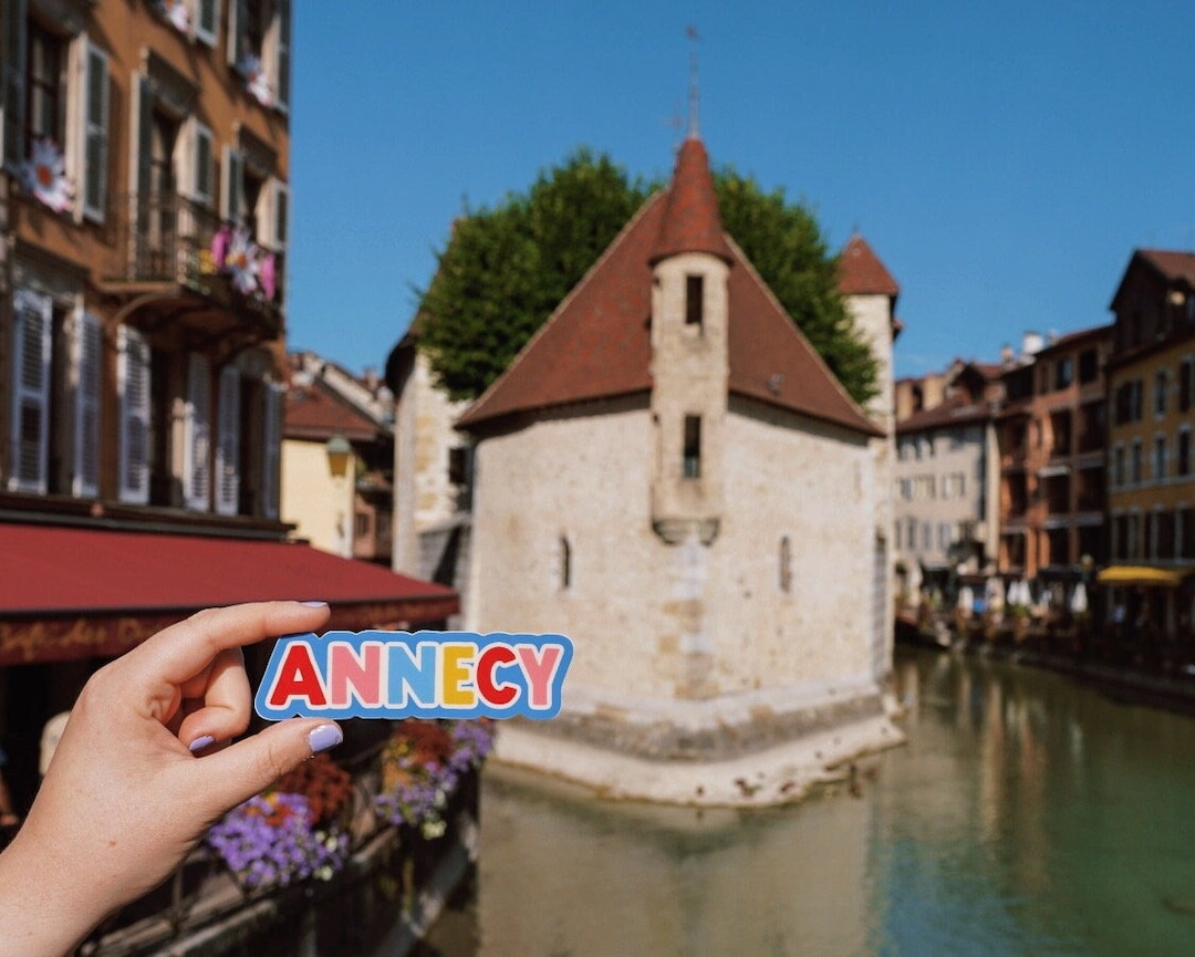 Annecy France Travel Sticker Heavy Duty Waterproof Outdoor Sticker ...
