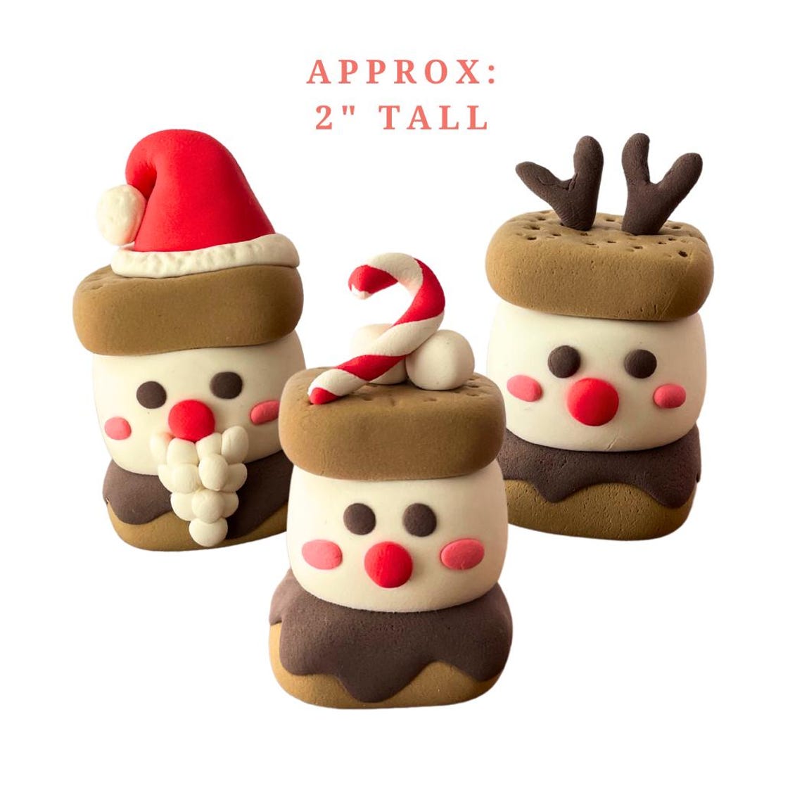 DIY Premium Air Dry Clay Kit - S'more Christmas, Clay Christmas Craft ...
