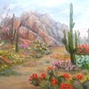 Desert Mountain Landscape Ink Drawing Print - Etsy Canada