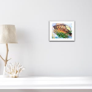 Fried Fish Painting Fish Artwork Still Life Painting Food Painting ...