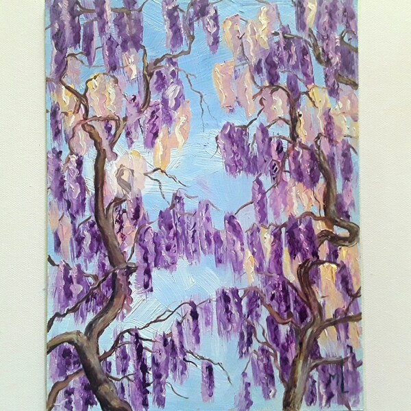 Flowering Tree Art - Etsy