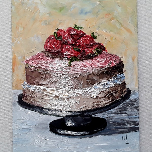 Cake Painting - Etsy
