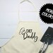 Chef Daddy Apron|apron With Chef Hat - Etsy