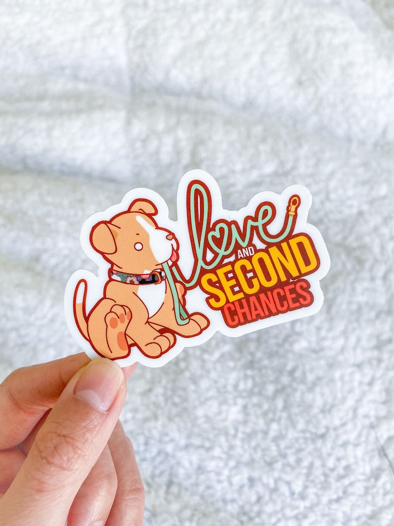 Love and Second Chances Vinyl Sticker - Etsy