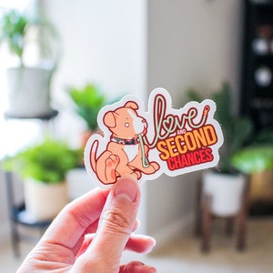 Love and Second Chances Vinyl Sticker - Etsy