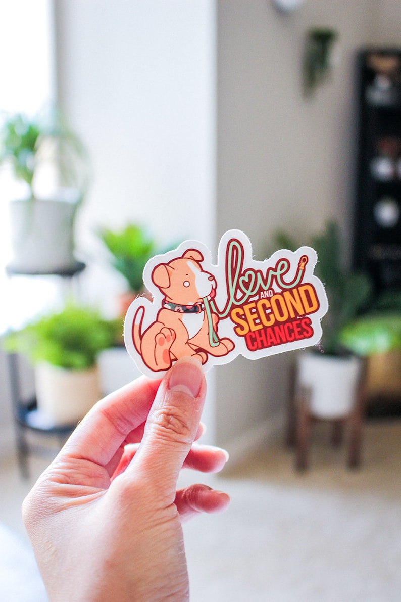 Love and Second Chances Vinyl Sticker - Etsy