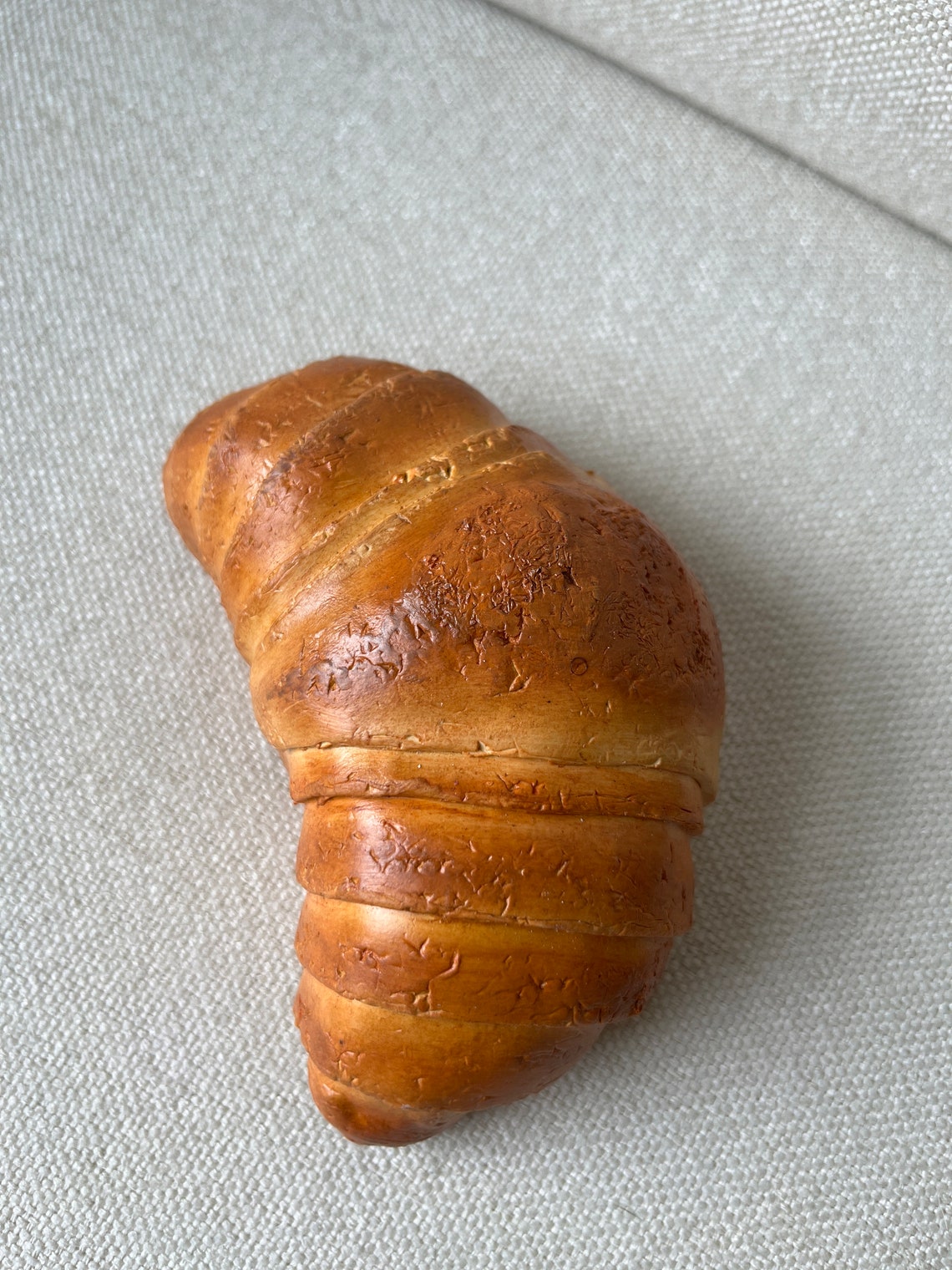 Fake Croissant Gift for Bakery Display Foodie Friends Decor Coffee ...