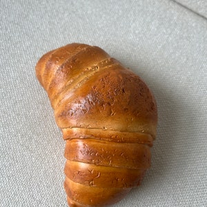Fake Croissant Gift for Bakery Display Foodie Friends Decor Coffee ...