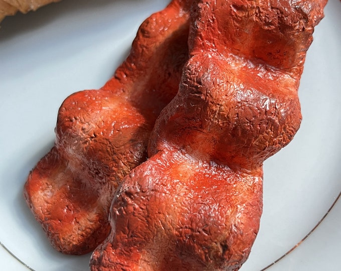 Fake Bacon Gift for Father's Day Foodies Gift Decor for Tiered Tray ...