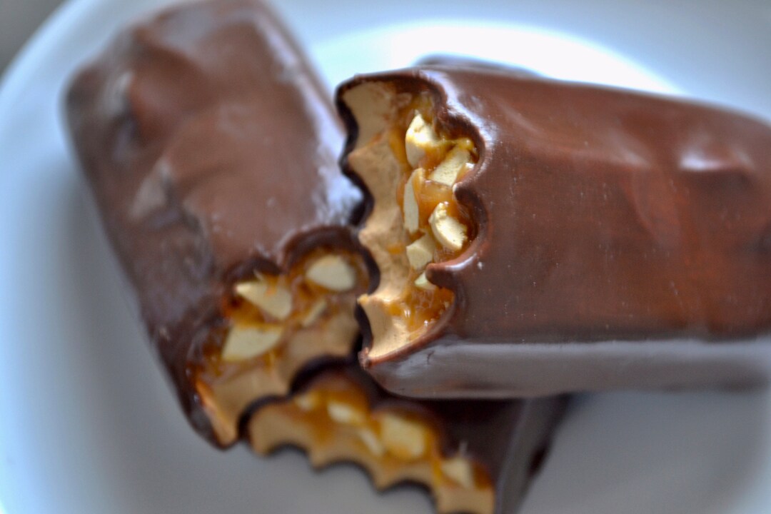 Fake Bitten Snickers Keychain Gift for Foodies Confectionary Baker Gift ...