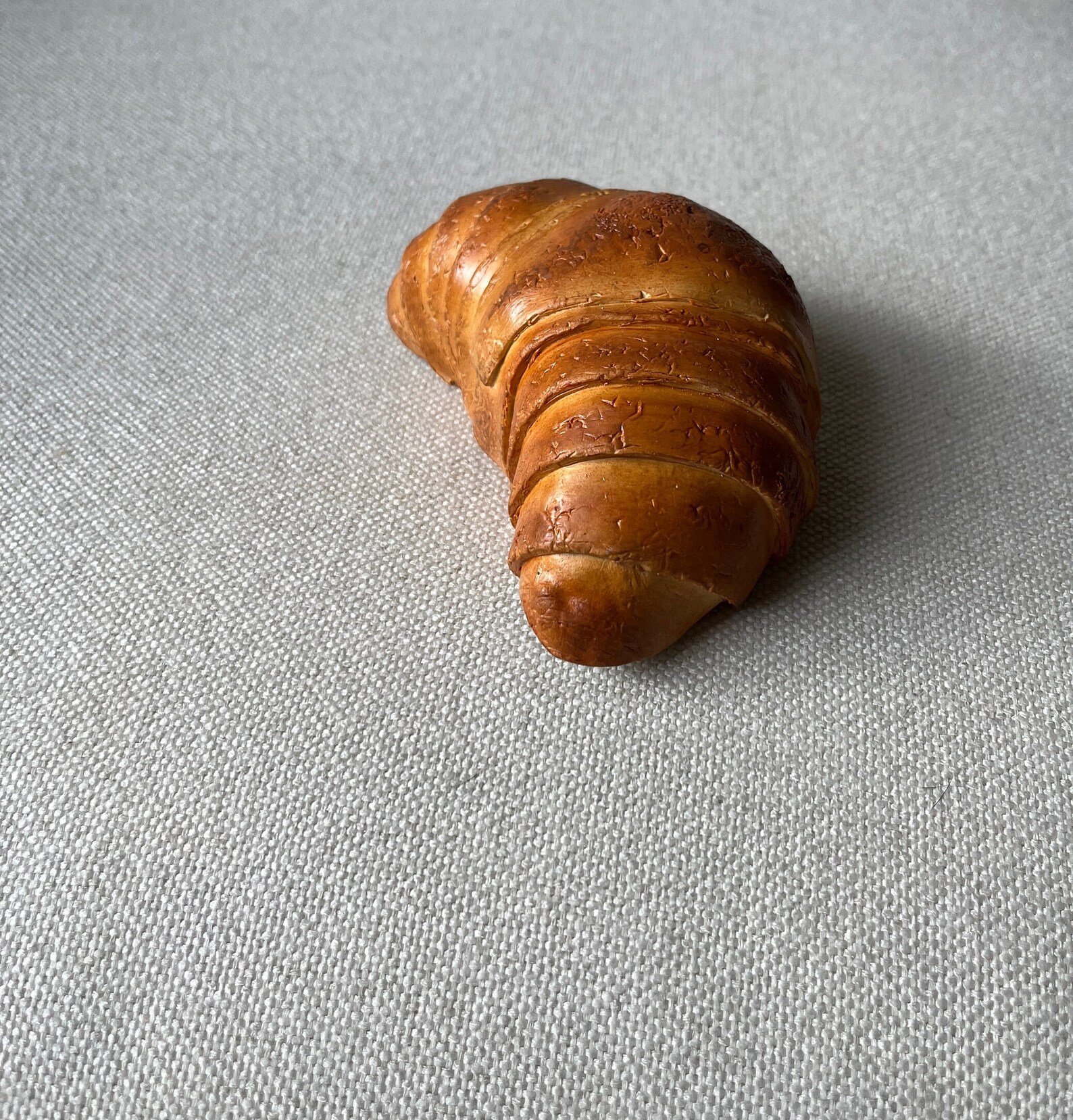 Fake Croissant Gift for Bakery Display Foodie Friends Decor Coffee ...