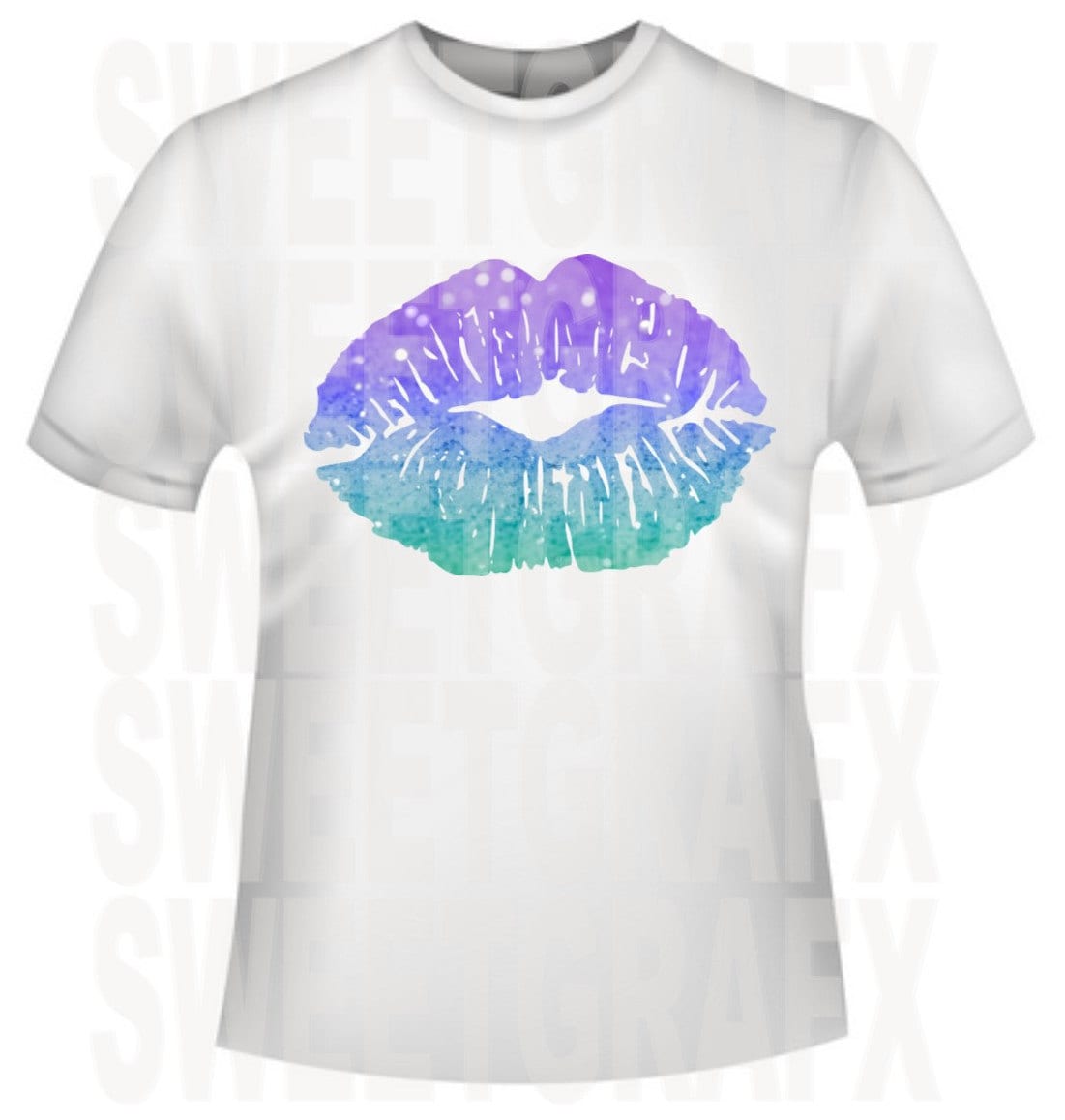 Mermaid Dripping Lips Svg Png Eps Dxf - Etsy
