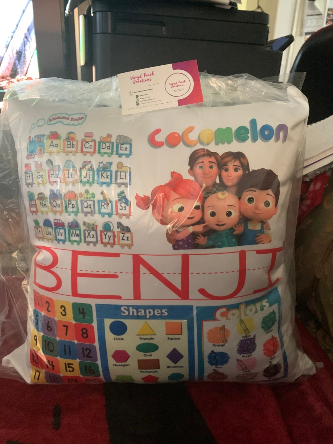 Learning Pillow/ Educational Pillow/ Personalized Pillow - Etsy