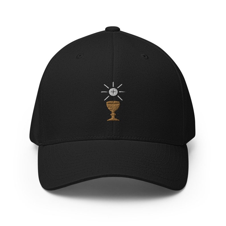 Holy Eucharist Structured Twill Cap, Catholic Hat, Priest Gift ...