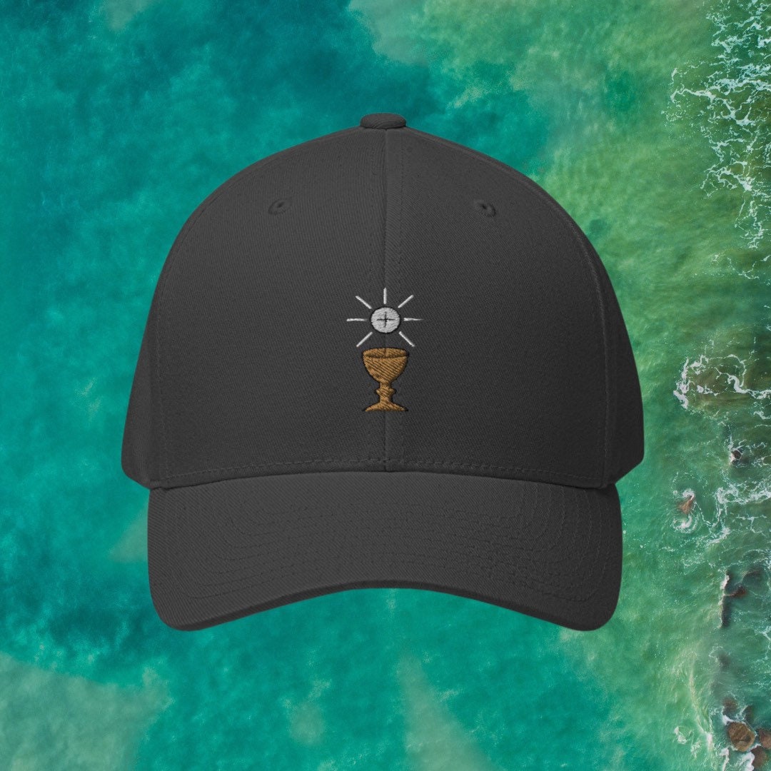 Holy Eucharist Structured Twill Cap, Catholic Hat, Priest Gift ...