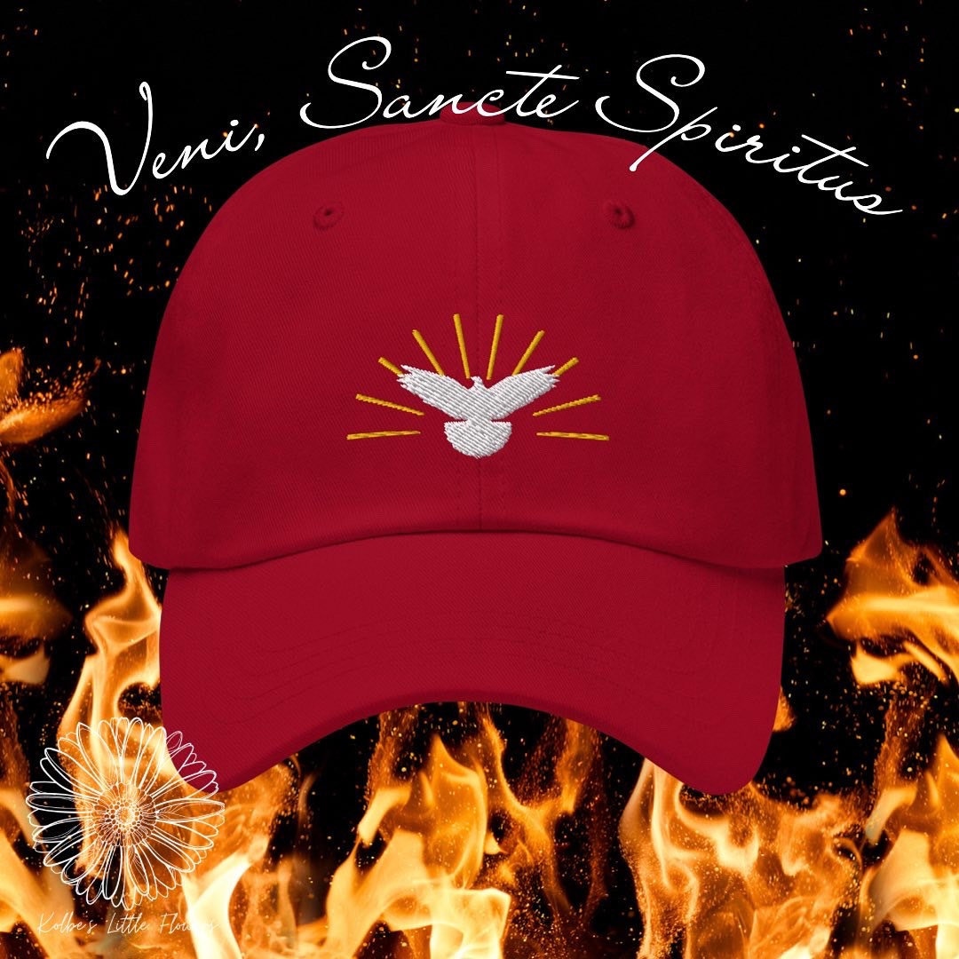 Pentecost Dad Hat, Holy Ghost Hat, Holy Spirit Hat, Confirmation Gift ...