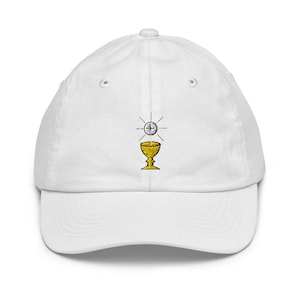 Eucharist Youth Baseball Cap, First Communion Gift, First Communion Hat ...