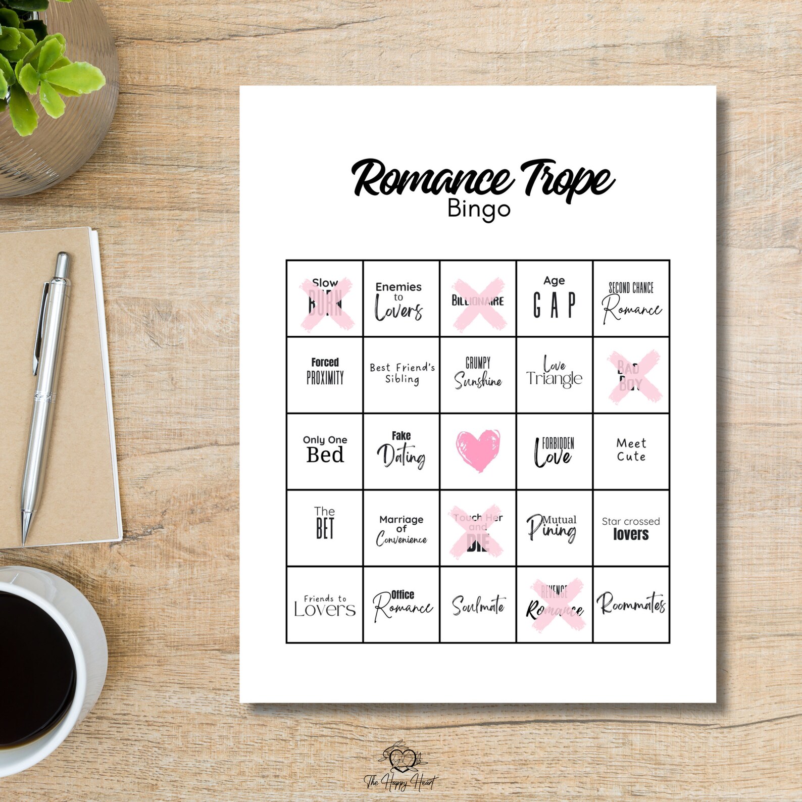 Book Bingo, Reading Challenge, Book Trope Tracker, Book Lovers, Book ...