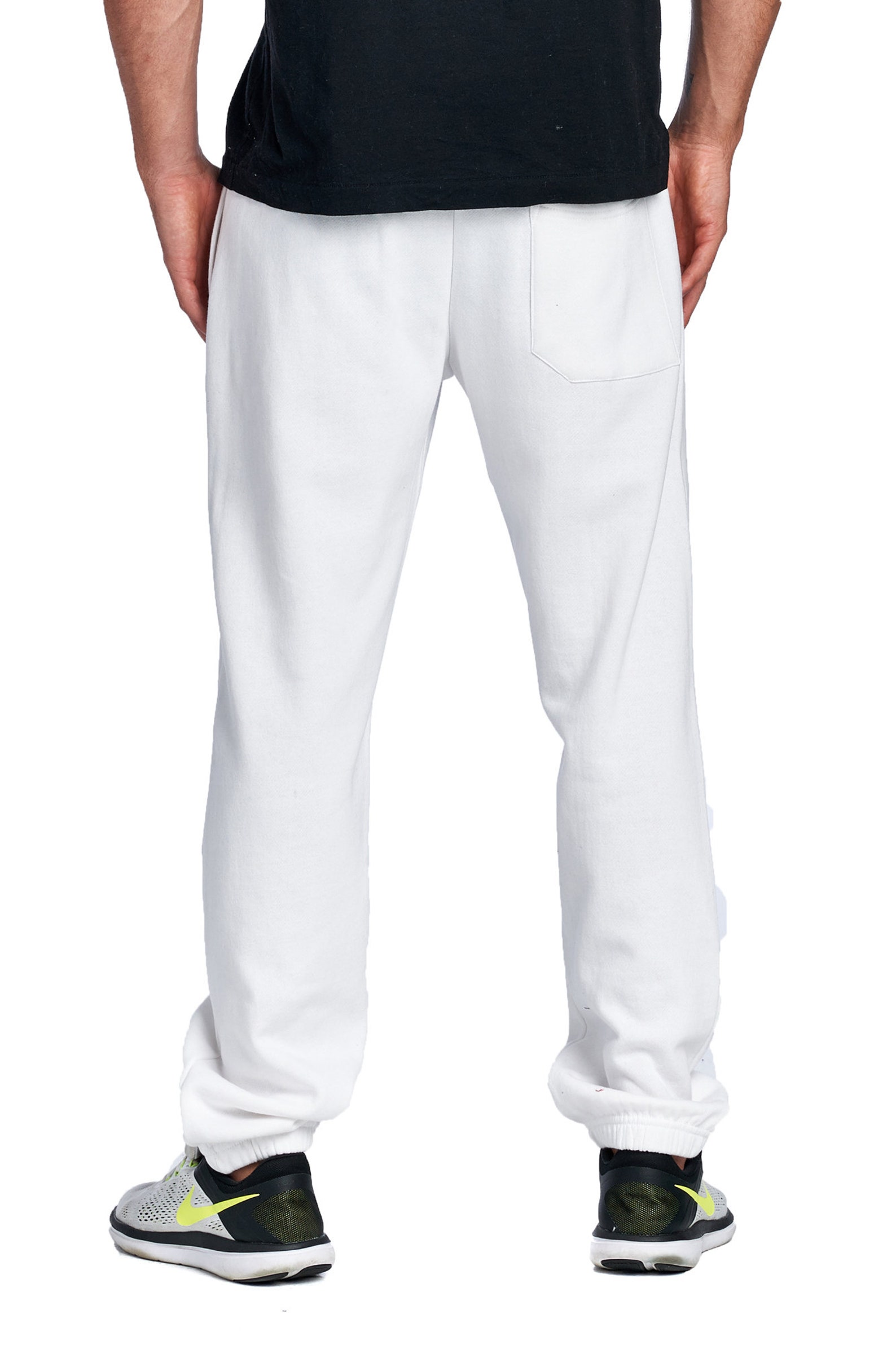 Progo Men's Closed Bottom Sweatpants Basic Fleece Pant - Etsy