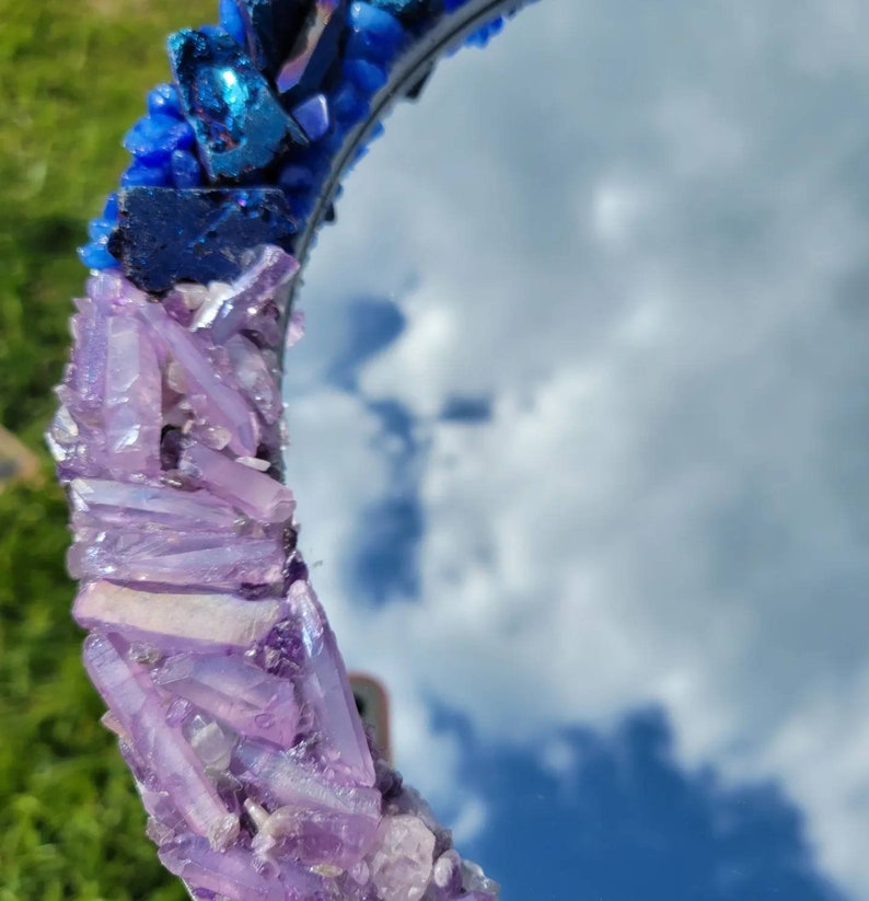 Chakras Crystal Mirror - Etsy