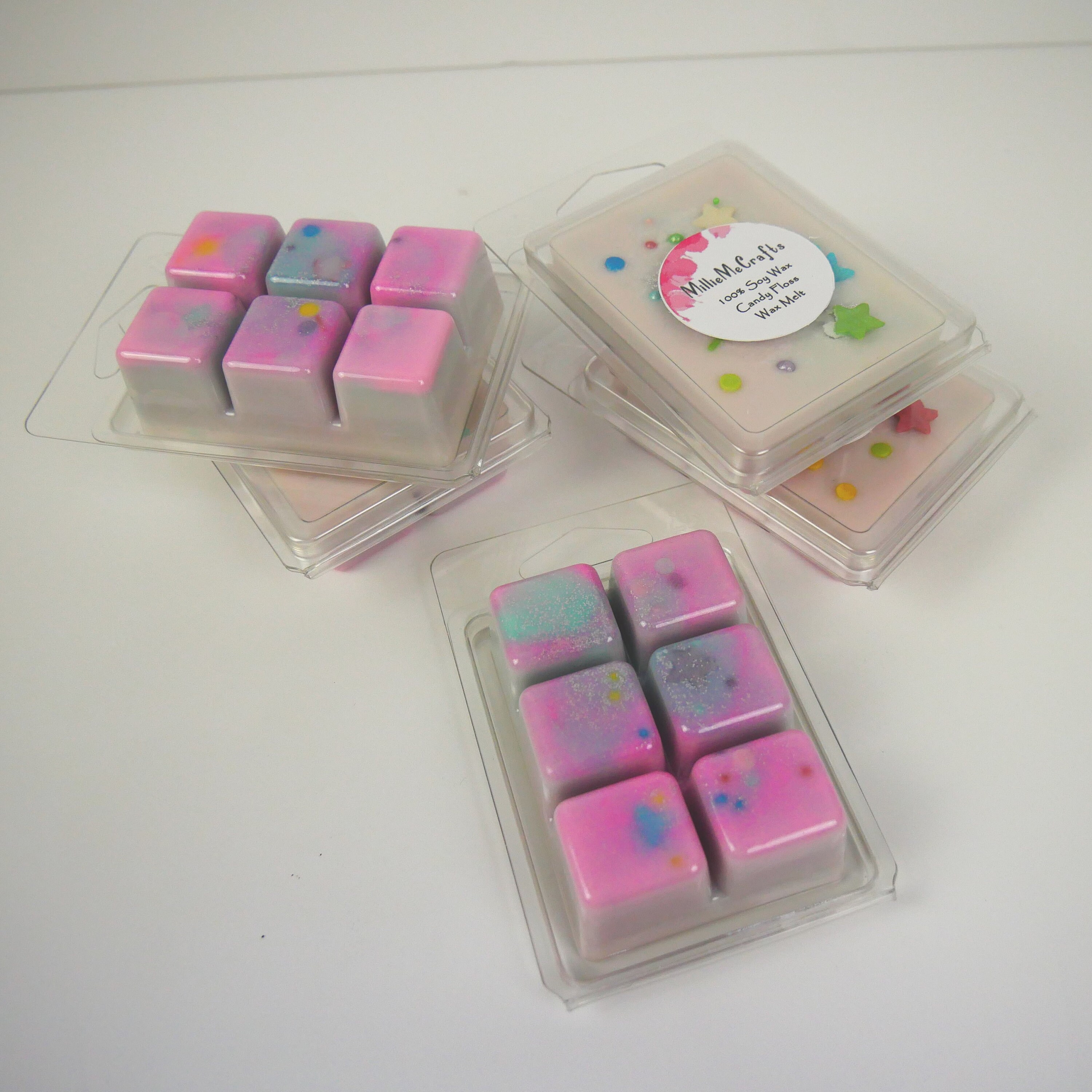 Candy Floss Soy Wax Melts. Candyfloss Wax Melts. Clamshell Wax - Etsy UK