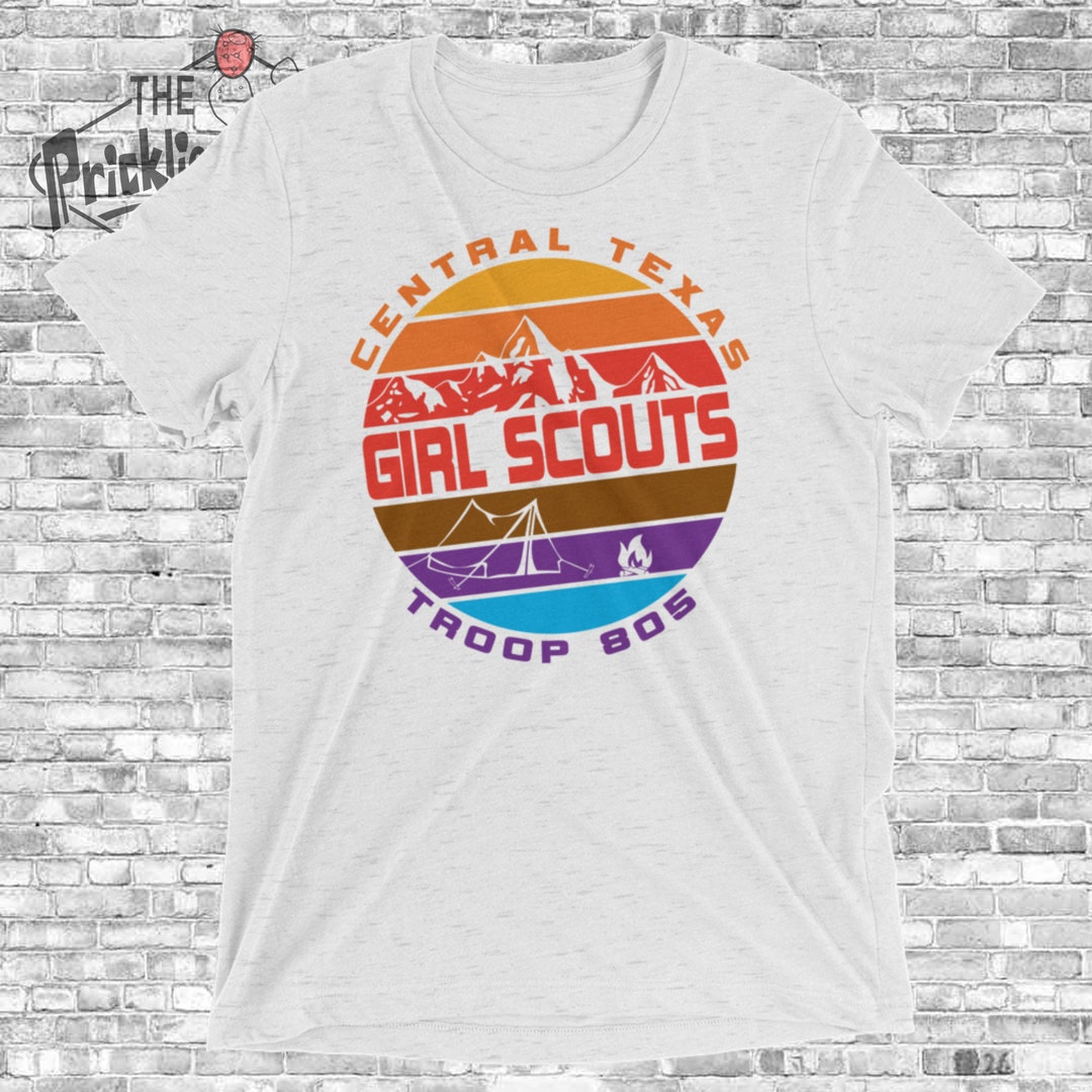 Girl Scout Troop T-shirt L Coastal Mountain Design, Custom, Council ...