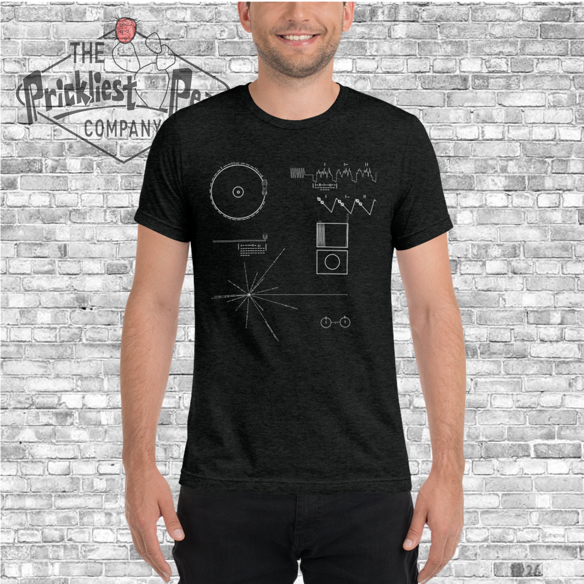 Carl Sagan Voyager Golden Record Shirt | Carl Sagan Shirt, Science T ...