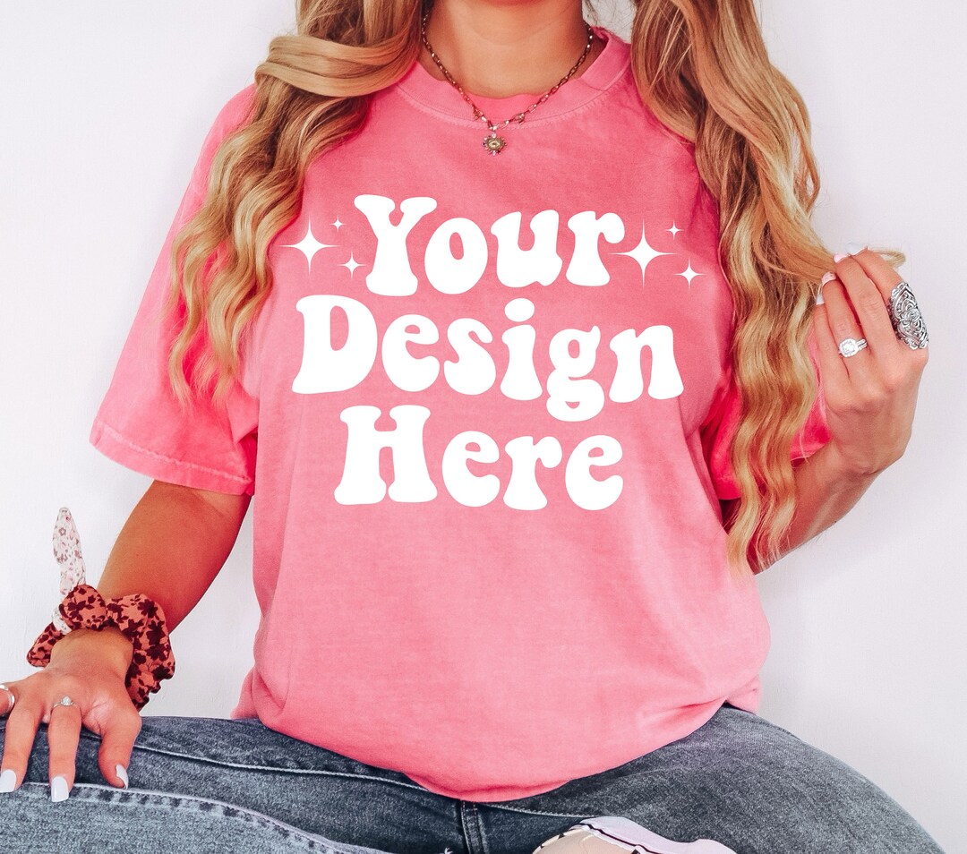 Comfort Colors Watermelon Mockup, Watermelon Mockup, 1717 Watermelon ...