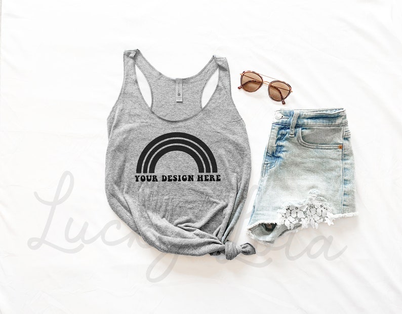 Color Photography Art & Collectibles Racerback Mock-up 6733 Premium ...