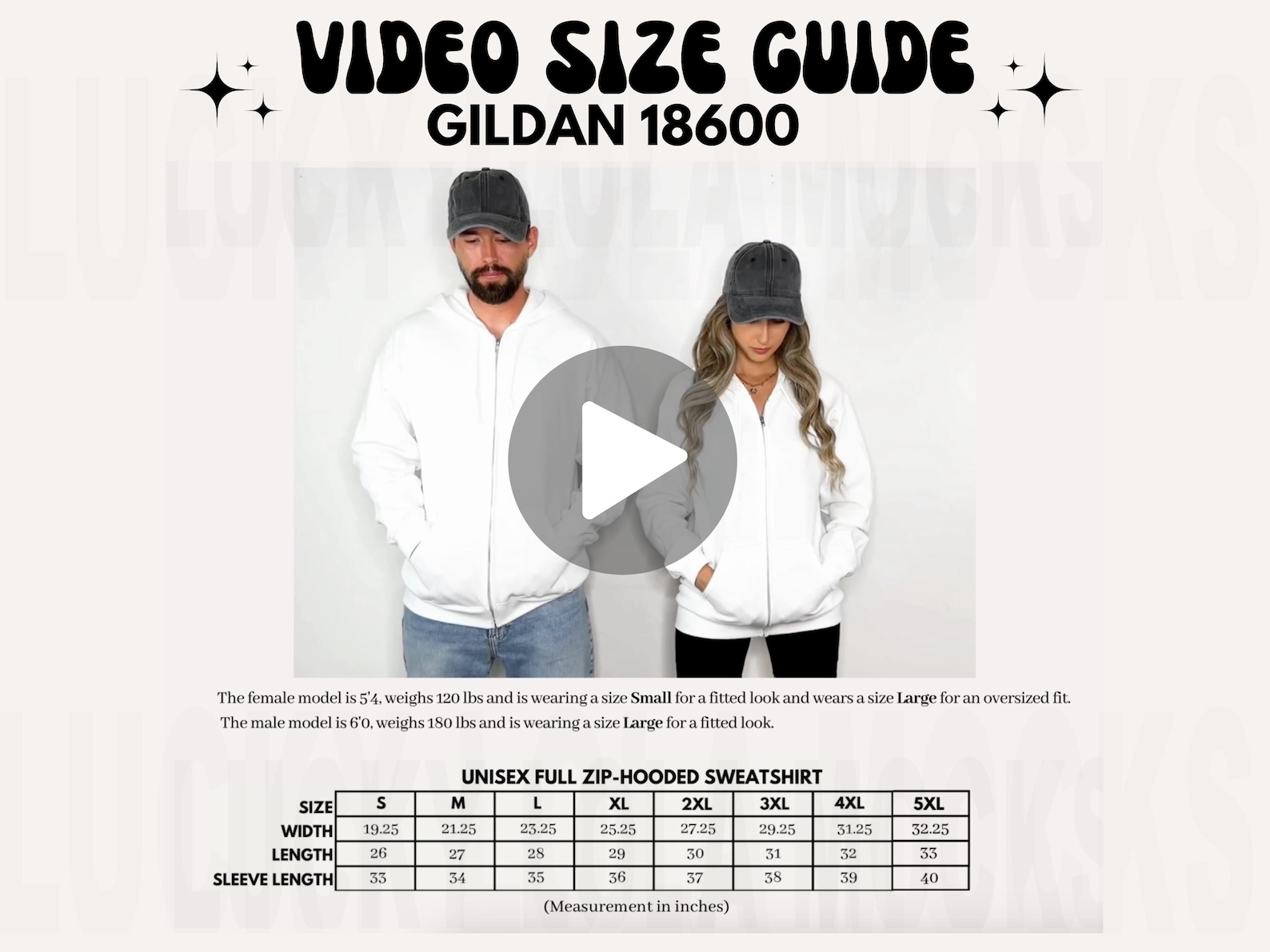 Gildan 18600 Video Size Chart, Gildan Hoodie Size Chart, Size Chart ...