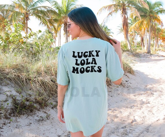 Comfort Colors C1717 Bay Shirt Mockup Comfort Colors Bay - Etsy