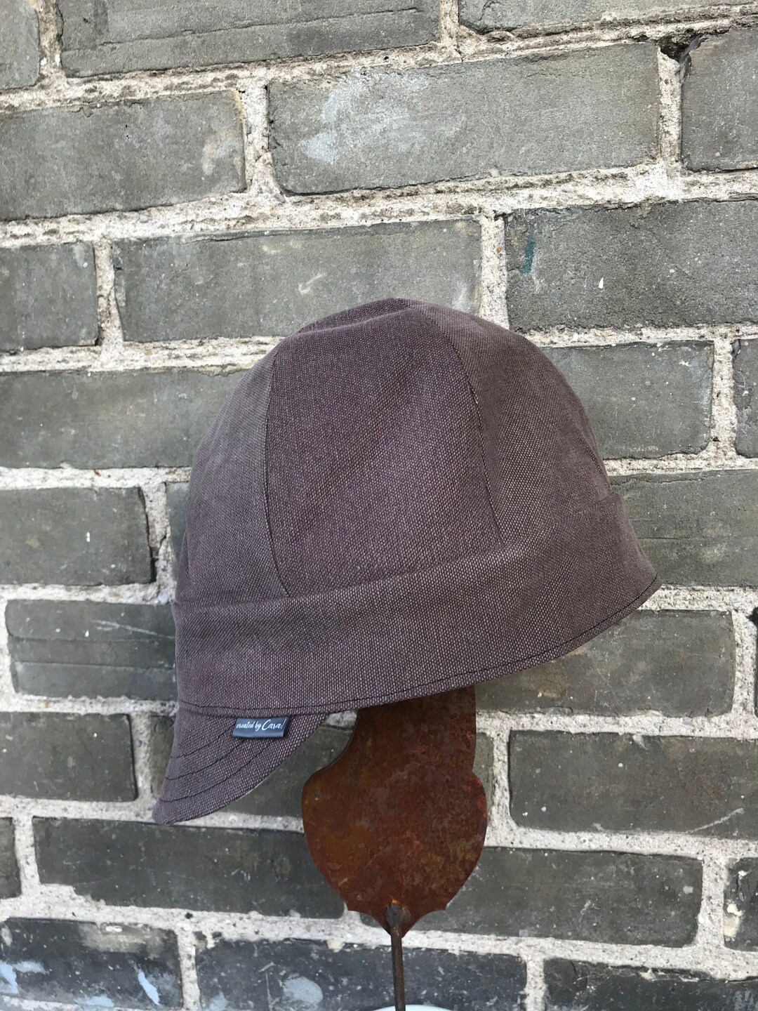 FLANNEL LINED Canvas Welding Cap, Handmade, Welding, Welding Beanie ...