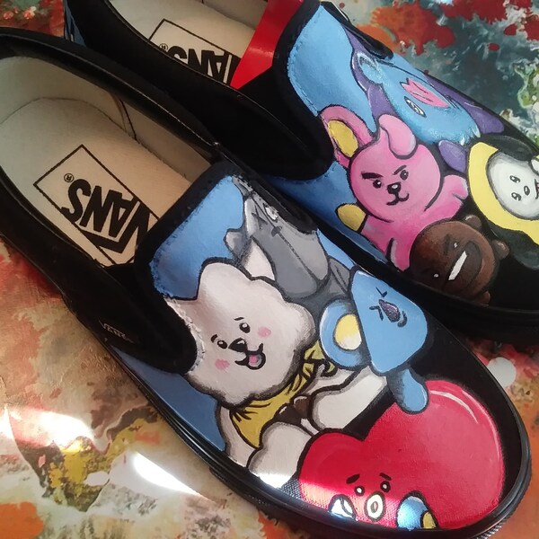 Bts Shoes - Etsy