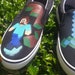 Minecraft Custom Painted Shoes - Etsy