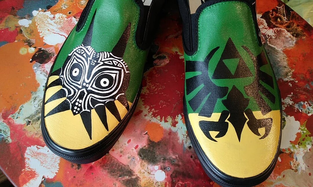 Zelda Custom Painted Shoes - Etsy